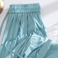 Enjoytime Womens Plus Size Pants High Waist Drawstring Casual Pants ...