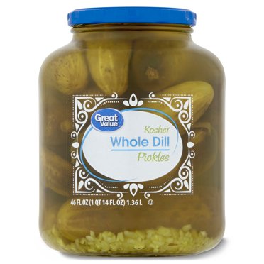 Great Value Hamburger Dill Chip Pickles, 32 fl oz - Walmart.com