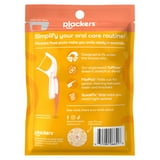 Plackers Orthopick Floss Picks for Back Teeth, Braces Ready, 36-pack ...