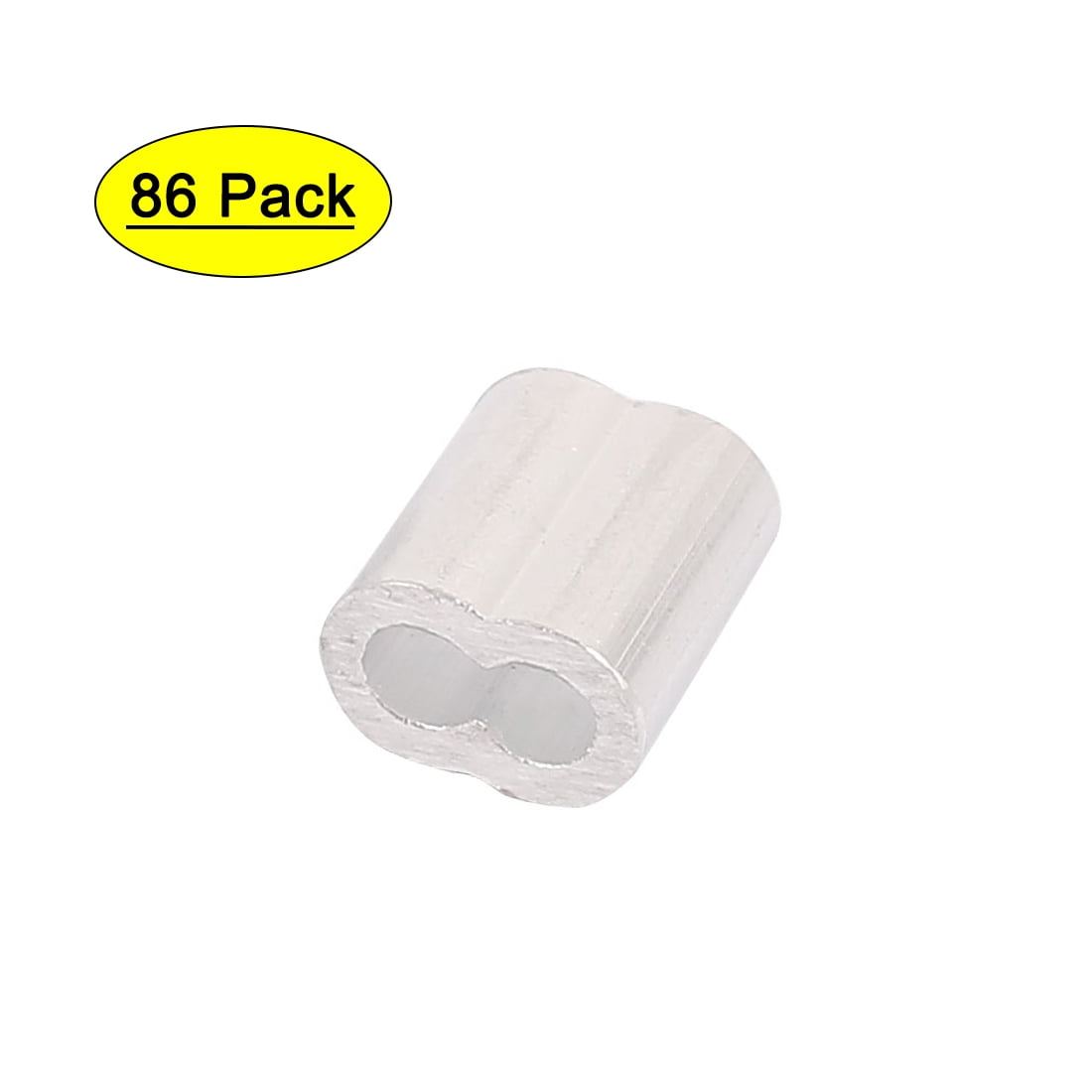 2mm Wire Rope Aluminum Sleeves Clip Fittings Loop Sleeve Cable Crimps ...