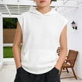 Afdoent Boys Tank Tops Sleeveless With Pocket Kids Athletic Workout ...