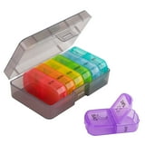 Acu-Life Single & Three Compartment Pocket Pill Boxes, 2 Count ...