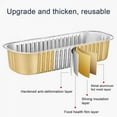 Mini Loaf Baking Pans 5 Pack,Rectangle Aluminum Foil Baking Pans Tins ...