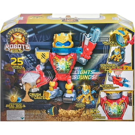 Treasure X Robots Gold - Mega Treasure Bot - 25 Levels of Adventure ...