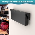 1U Vertical Wall Mount Rack Steel Foldable Vertical Patch Panel ...
