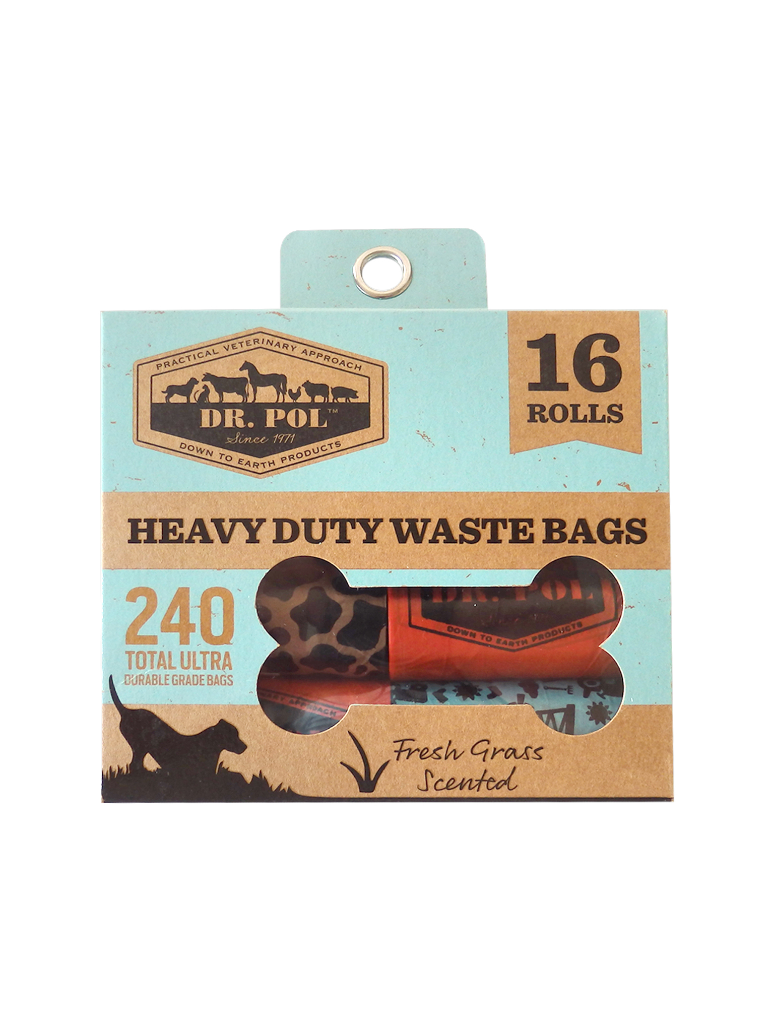 Dr. Pol 240 Count Waste Bag Refill Pack- 16 Rolls - Walmart.com