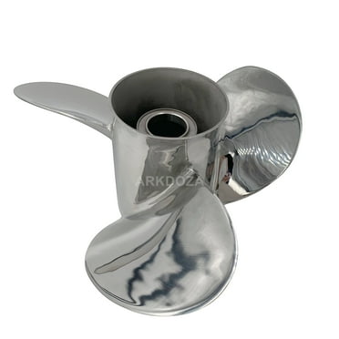 Solas Mercury 143113813 New Saturn, Stainless Steel 3-Blade Propeller - Walmart.com