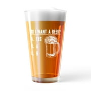 Funny Pint Glass