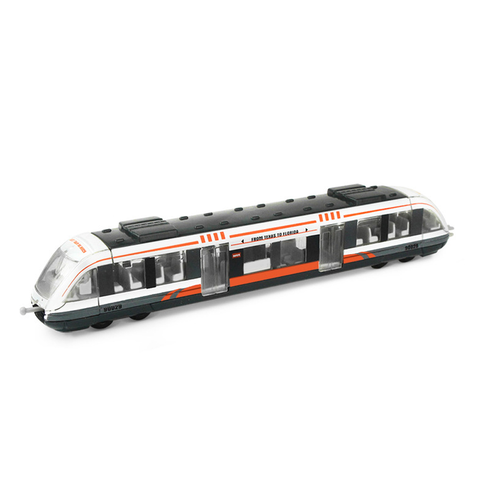 Simulation Mini Alloy Rail Train Children Inertial High-speed Train ...
