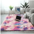 6ft x 9ft Shaggy Area Rugs, Washable Fluffy Rug Plush Decorative Mat ...
