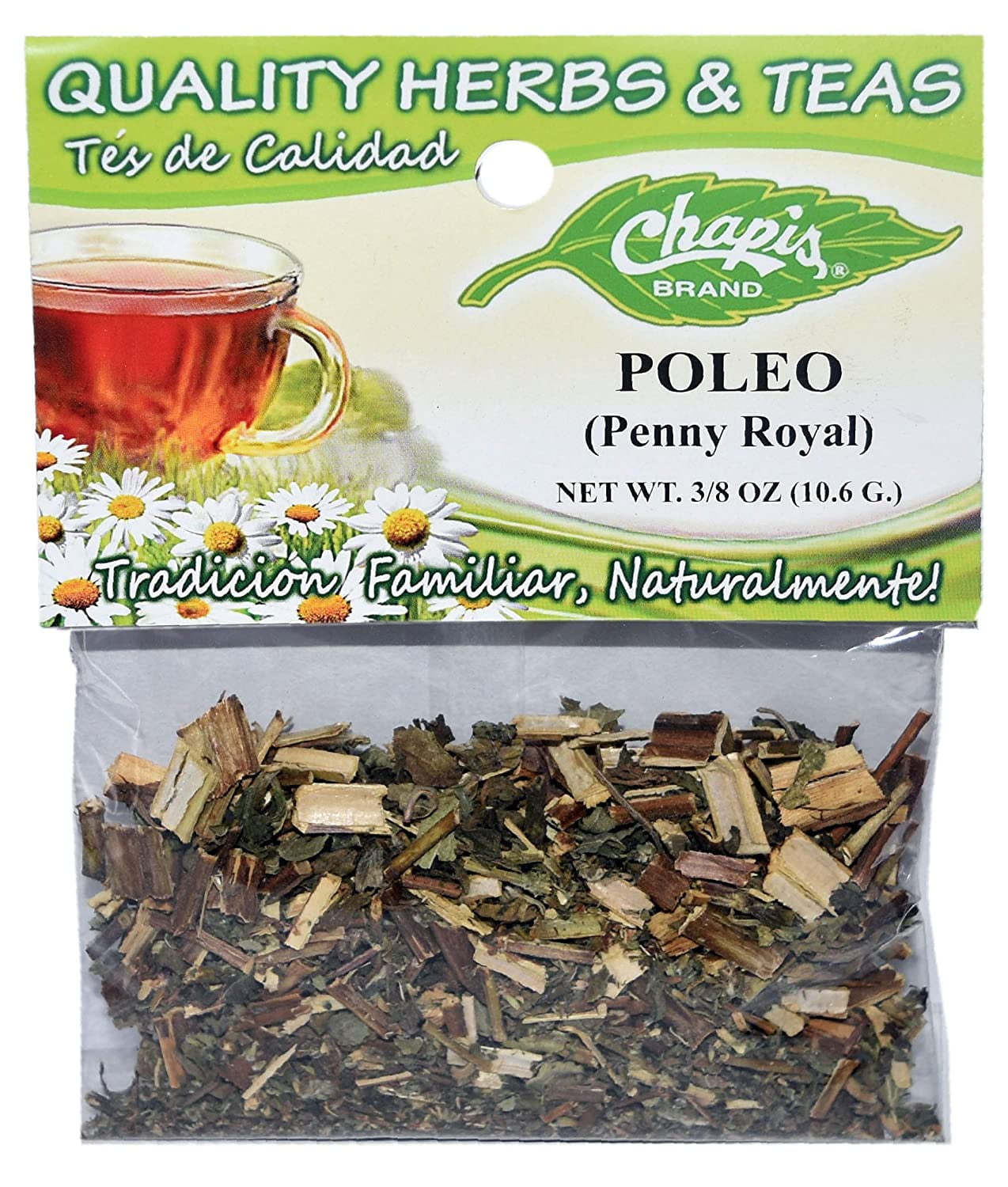 Chapis Tea/ Hierba Poleo -Dried Natural Herbs Net Wt. 3/8 oz. (10.6 g ...