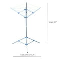 60 inch Modern Clothes Line Rotary Outdoor Laundry Dryer Garden Drying ...