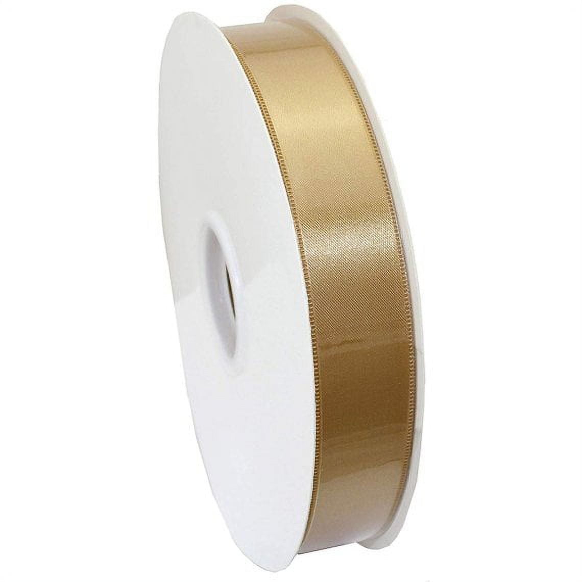 Satin Fabric Gold Wedding Ribbon - 1" x 100 Yards, Thanksgiving ...