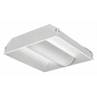 Lithonia Lighting Recessed Troffer,4 ft L,4979 lm,38.5W 2FSL4 48L EZ1 ...