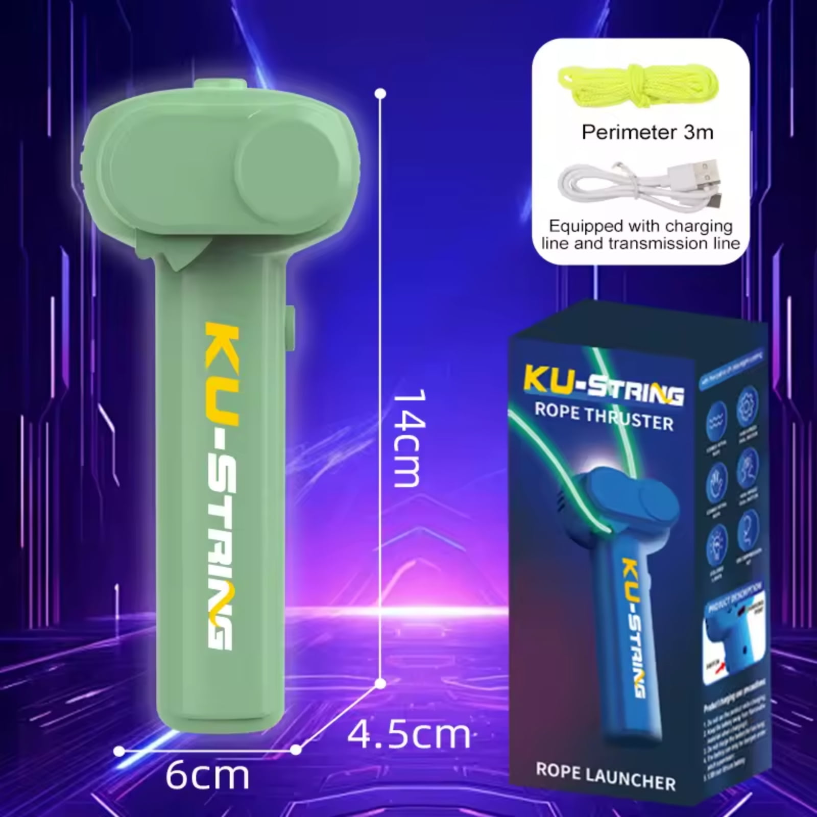 Click here for Unbranded Adjustable Speed Usb-C Glow-In-The-Dark... prices