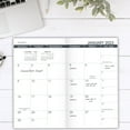 AT-A-GLANCE 2024 Monthly Planner Refill, 3 1/2 x 6, Calendar Day View ...