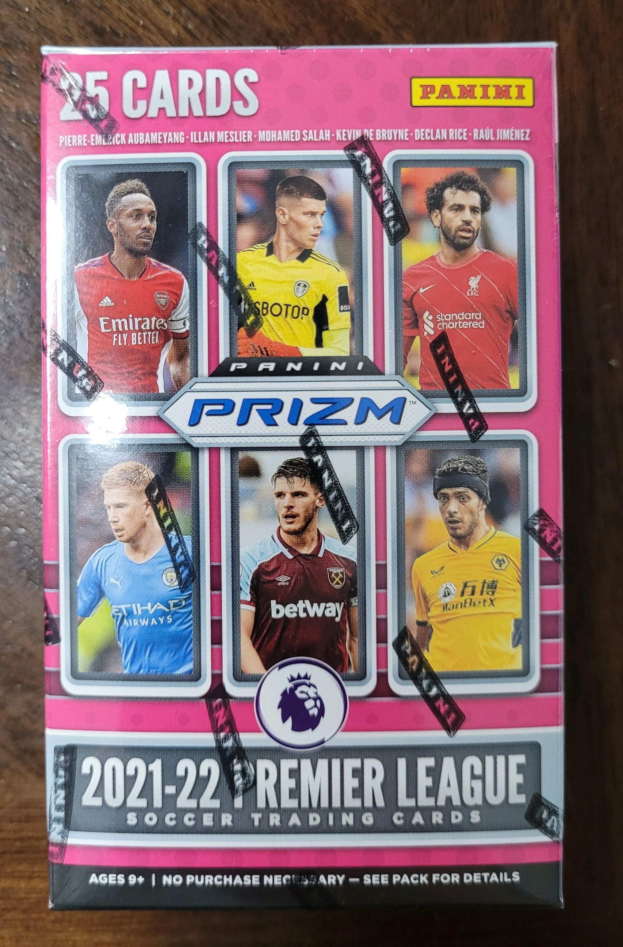 2021-22 Panini Prizm Premier League Soccer Cereal Box - Walmart.com