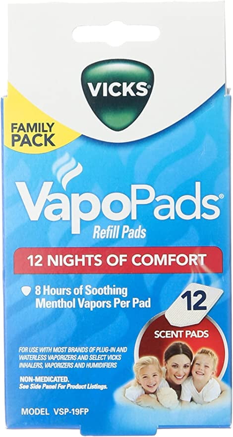 Vick Vapo Pad Family Pack,12 Count VICKS VICK VAPORU | Walmart en línea