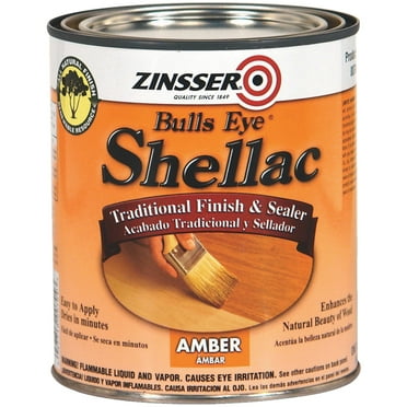 Clear, Zinsser Bulls Eye Shellac Traditional Finish & Sealer Spray, 12 ...