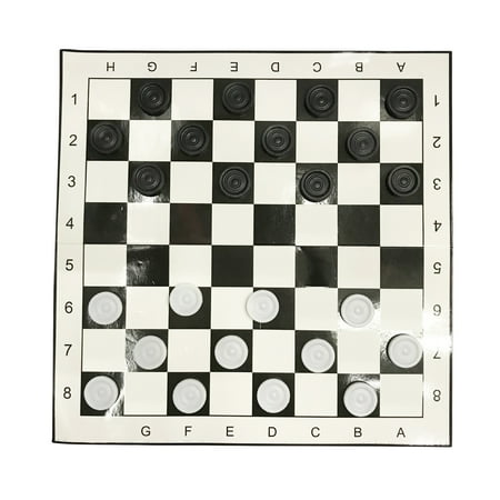 Foldable plastic checkers checkers classic checkers board game ...