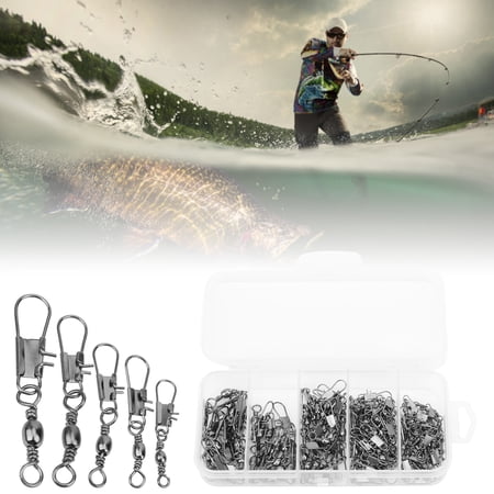 Fish Hook Connector Rotation Joint Fine Workmanship Barrel Swivel With ...