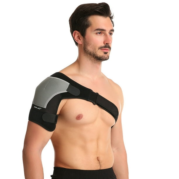 Shoulder Support - Adjustable Shoulder Brace Compatible with Hot/Cold ...
