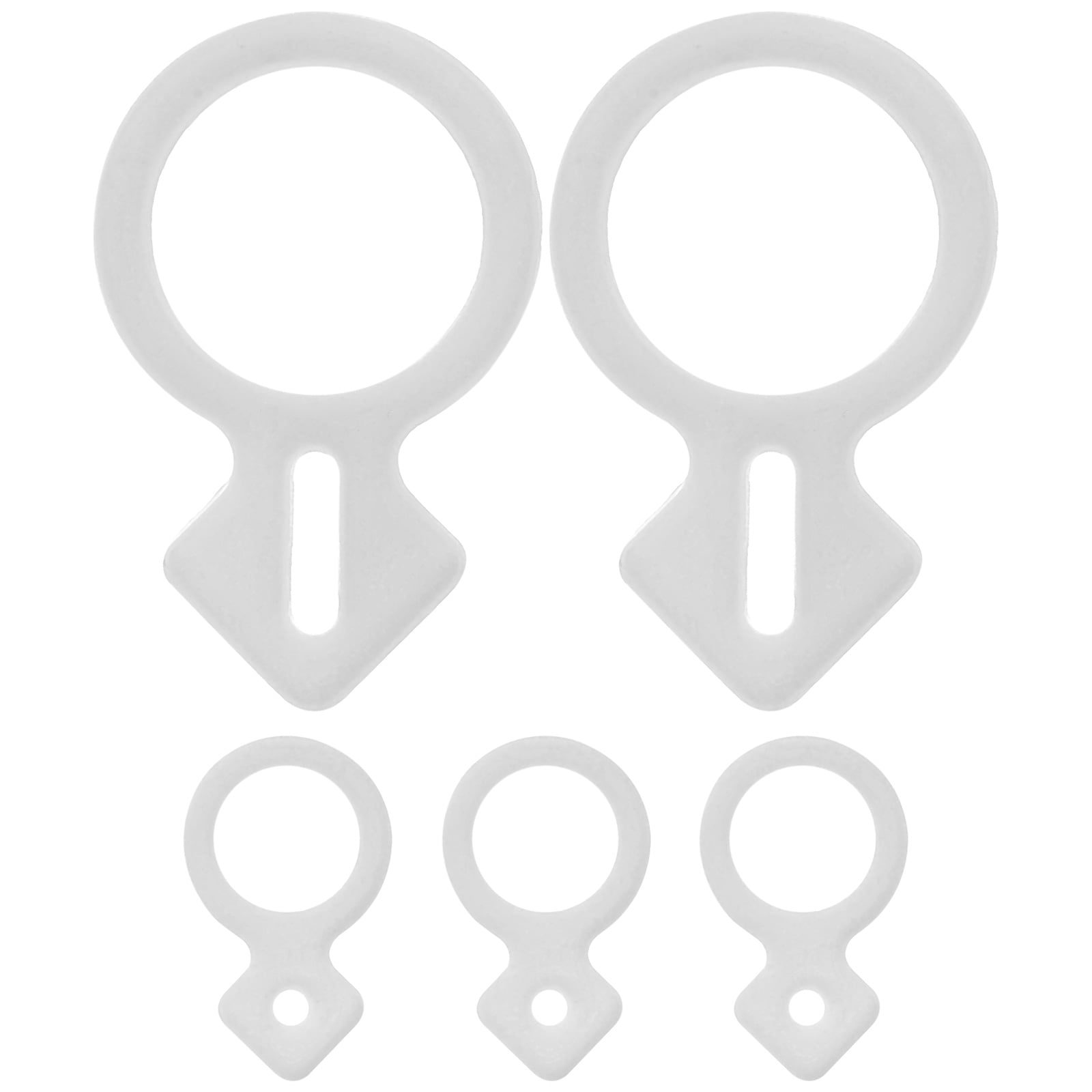 5pcs Silicone Cable Ties Cord Wraps Cable Organizers Cord Organizers ...