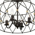 Crystorama Lighting - Zucca - 4 Light Semi-Flush Mount-13 Inches Tall ...