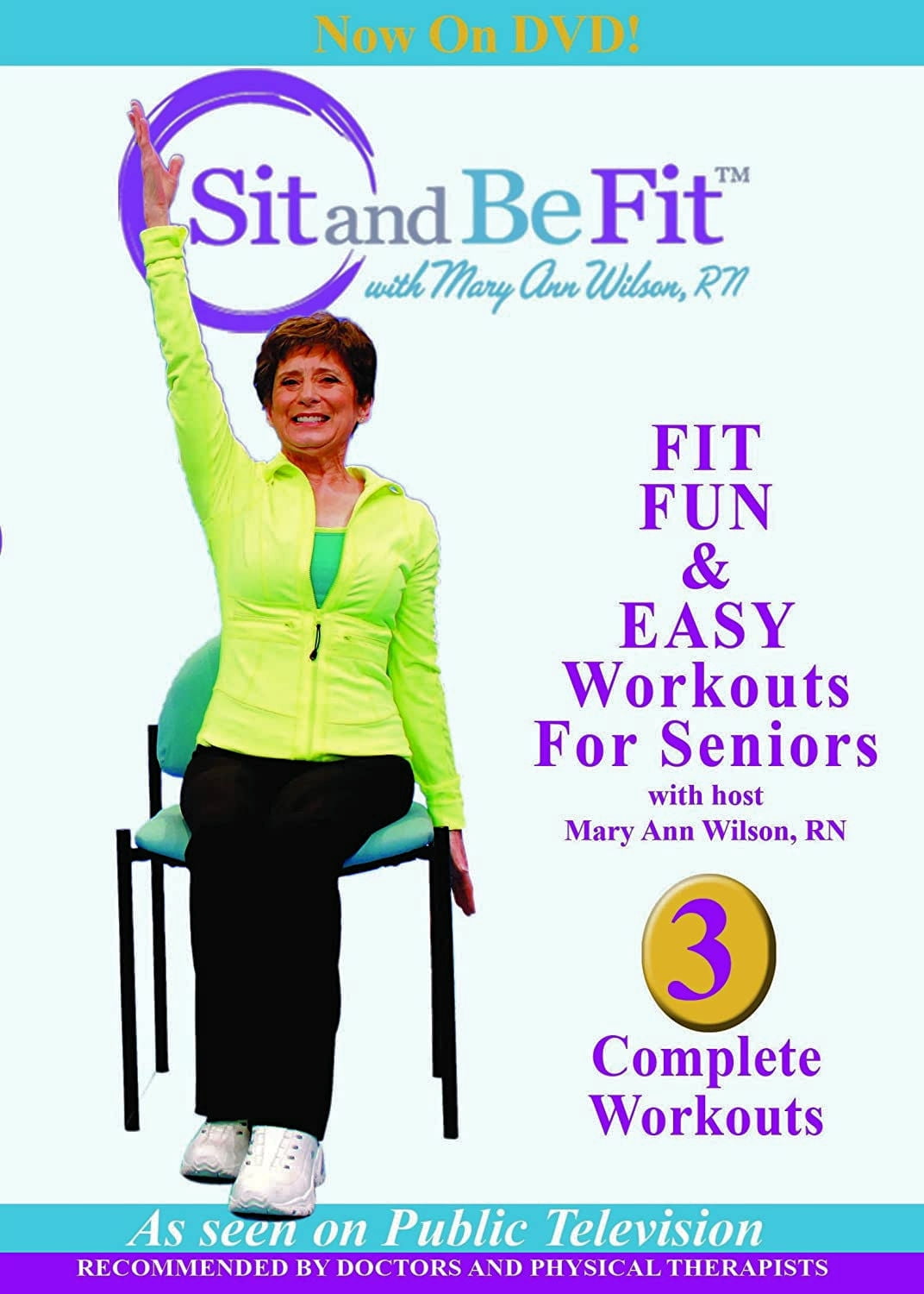 Sit and Be Fit: Fit Fun and Easy Workouts for Seniors DVD - Walmart.com