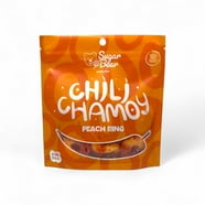 Chilitos Peach Rings Chamoy Candy 8 oz Jar Chamoy Infused and Chili ...
