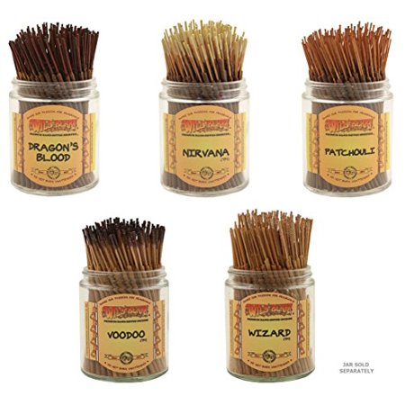 Wildberry Short Incense Sticks - Set of 5 Fragrances - Dragons Blood ...