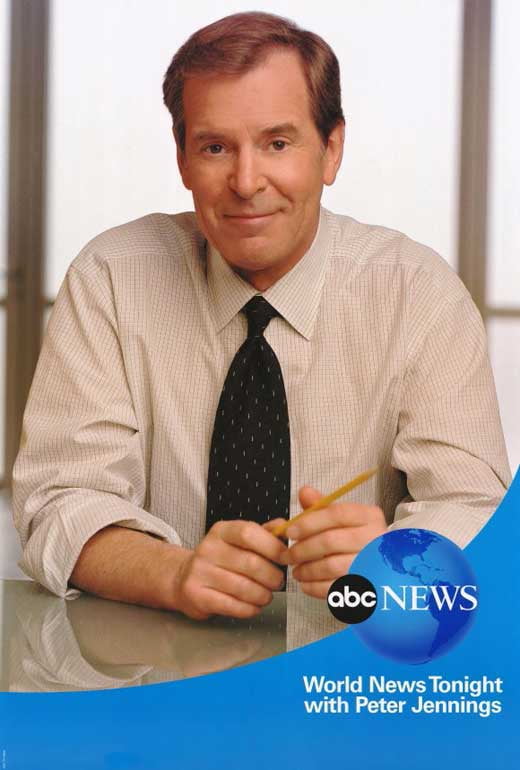 ABC News with Peter Jennings - movie POSTER (Style A) (27" x 40") (2004 ...