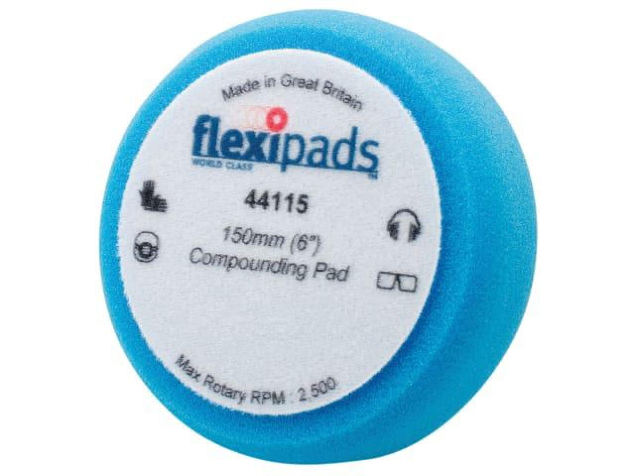 Flexipads World Class - Blue Compounding / Polishing Foam 150 x 50mm ...