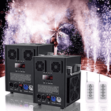2 PCS 700W Cold Spark Machine DMX512 Firework Machine 3-16ft Adjustable ...