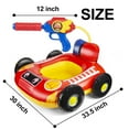 10Leccion Inflatable Fire Truck Pool Float with Water Gun for Children ...