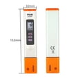 PH-80 PH Meter 2 in 1 ATC Digital Water Quality Tester PH Temp Detector ...