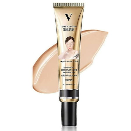 Fv Full Coverage Liquid Foundation Matte Concealer Smooth Makeup Base ...