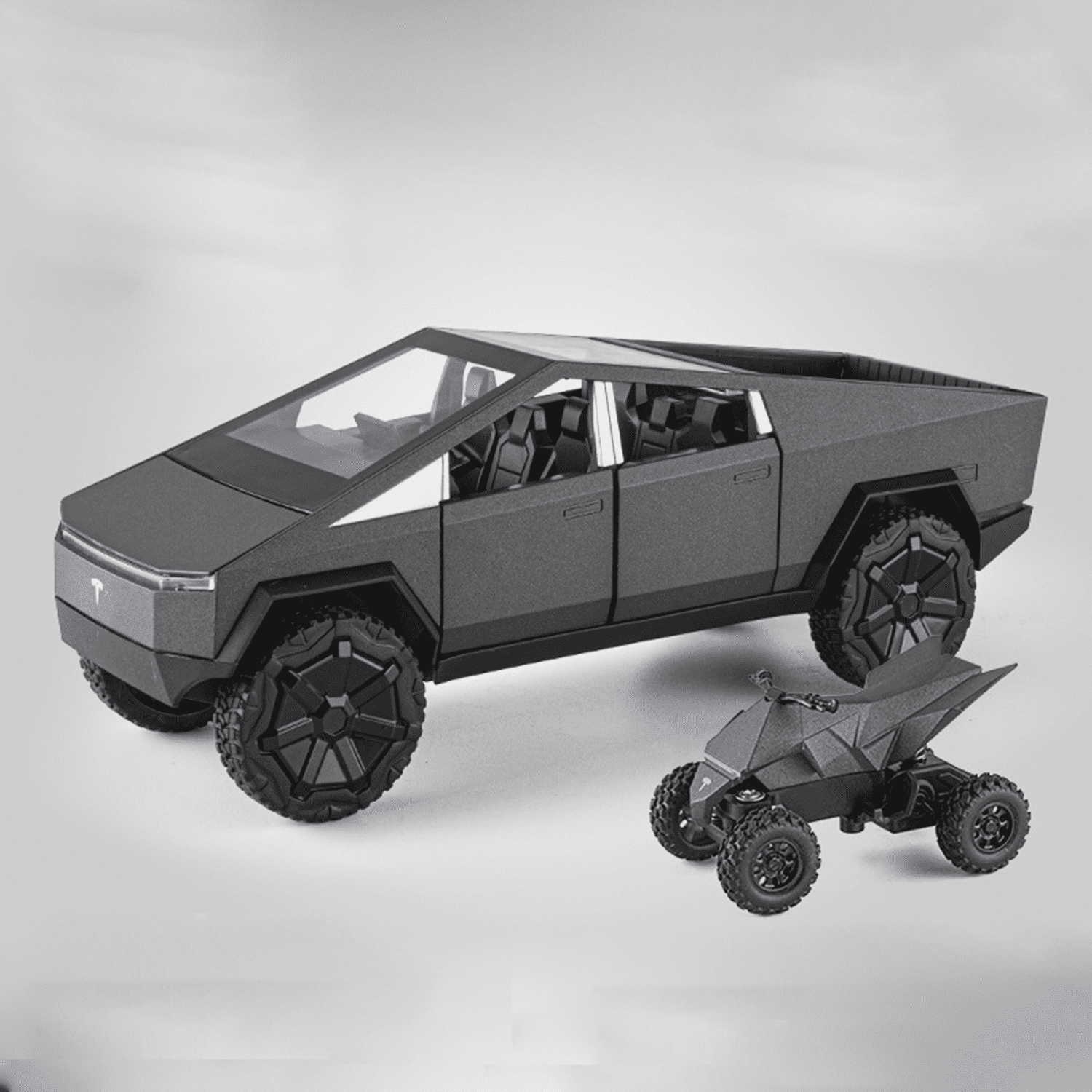 1:24 Scale Cybertruck Model Toy Pull Back Pick-Up Truck Buggy with ...