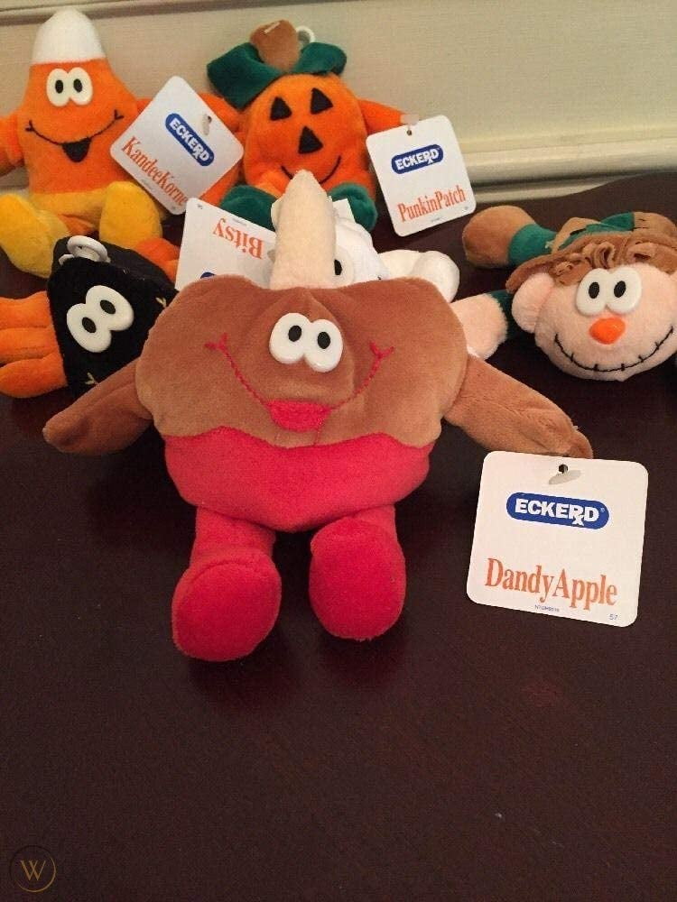 Eckerd Boo Bean Dandy Apple 6" Plush Soft Stuffed Animal New - Walmart.com