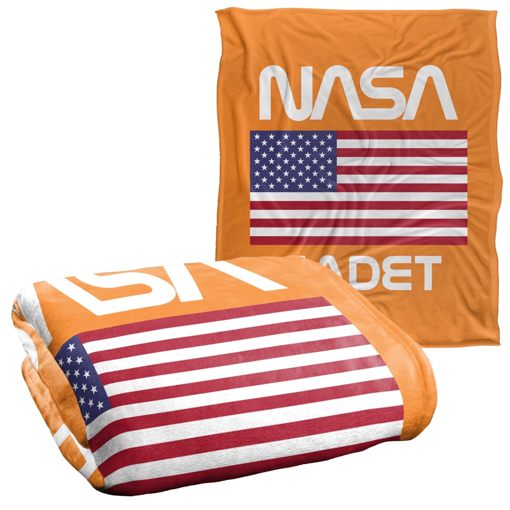 NASA Cadet Officially Licensed Silky Touch Super Soft Throw Blanket 50 ...