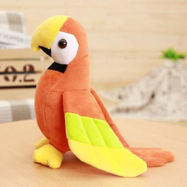 Hansa Red and Green Parrot Plush Toy - Walmart.com