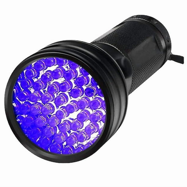 UV Flashlight, UV Lamp Urine Detector 51 UV LED Detector | Walmart en línea
