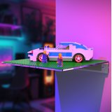 Display Shelf Designed for Building Bricks - Wall Mounted Acrylic Shelf ...