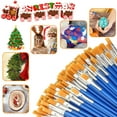 32 Pcs Flat Paint Brushes Set, EEEkit Acrylic Painting Brushes for Oil ... 32 Pcs Flat Paint Brushes Set, EEEkit Acrylic Painting Brushes for Oil ...