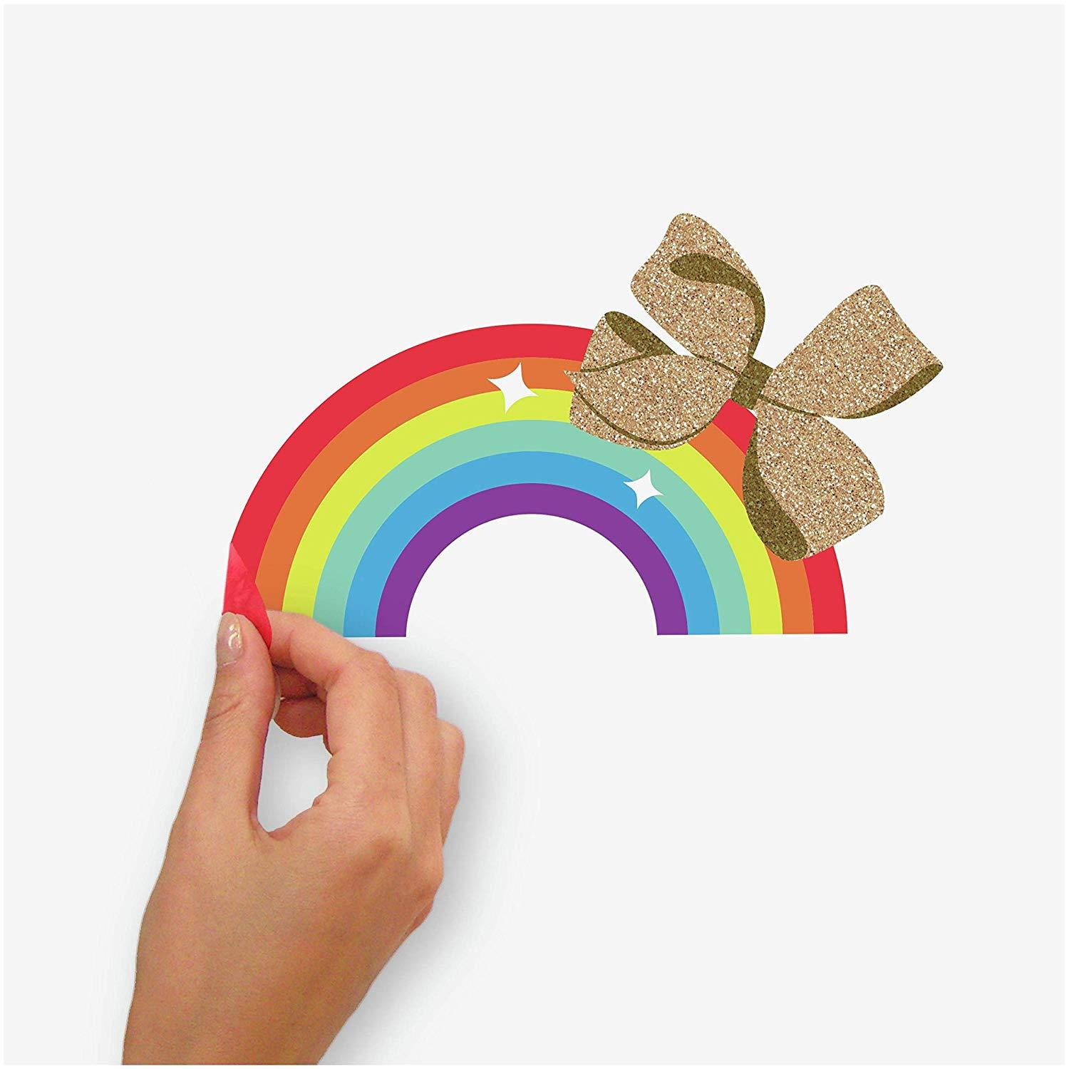 JoJo Siwa Cartoon Peel and Stick Wall Decals 31 Girls Room Stickers