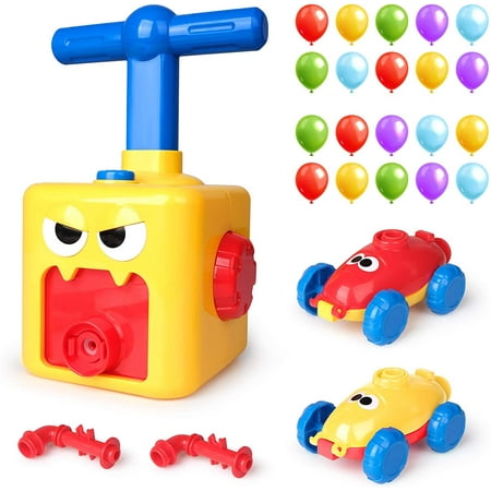 IGUOHAO Power Balloon Car for Kids, Inertial Balloon Powered Car ...