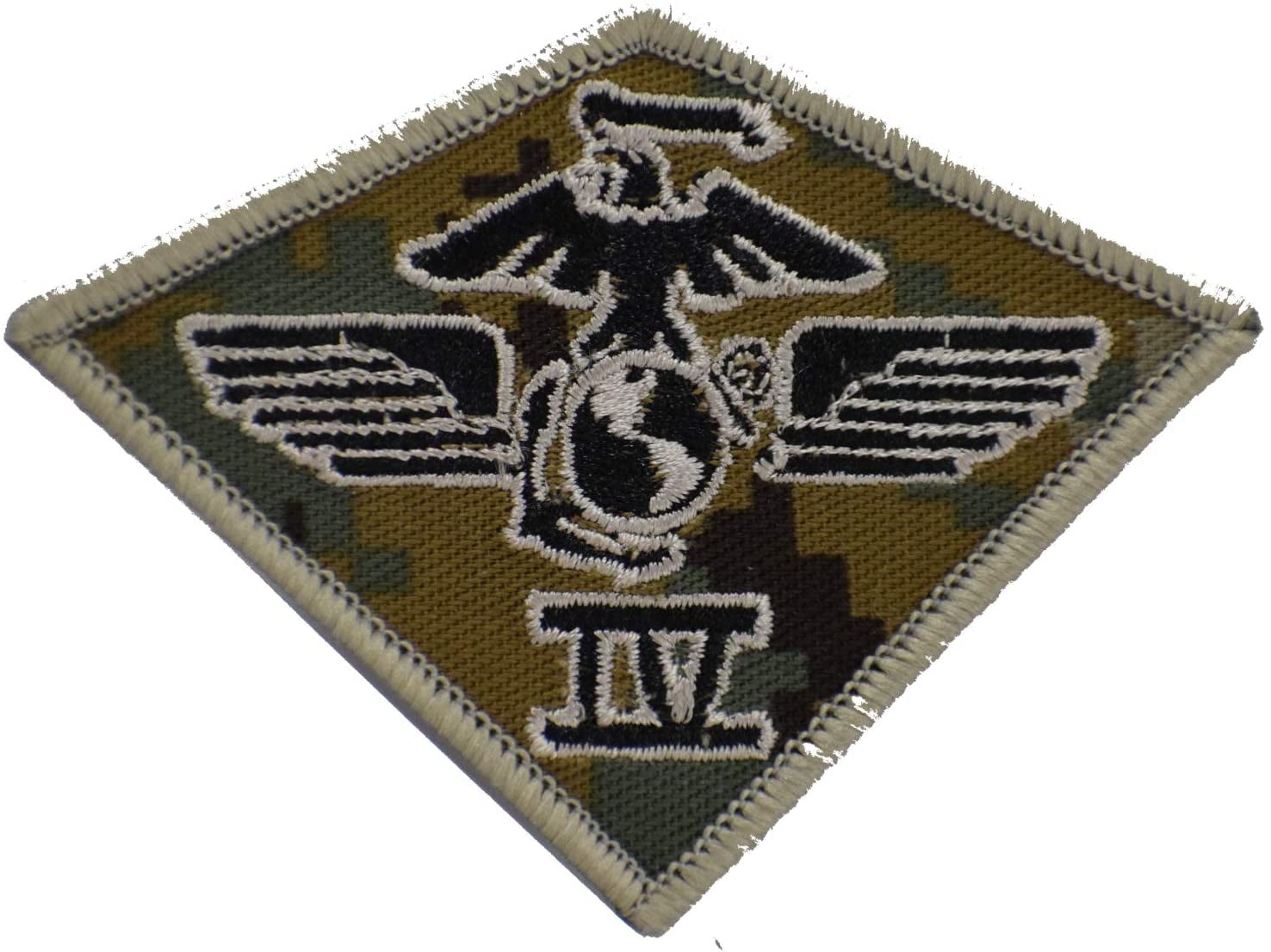 USMC FOURTH IV 4TH MAW MARINE AIRCRAFT WING PATCH RESERVE MARFORRES ...