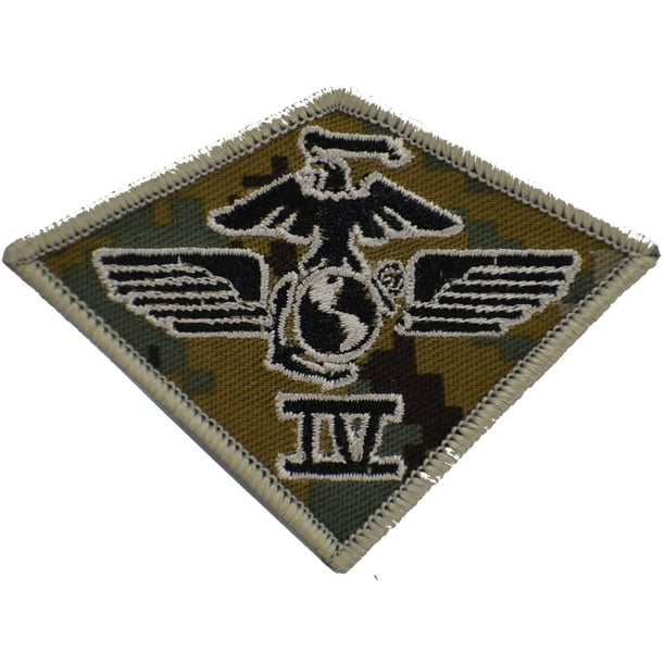 USMC FOURTH IV 4TH MAW MARINE AIRCRAFT WING PATCH RESERVE MARFORRES ...