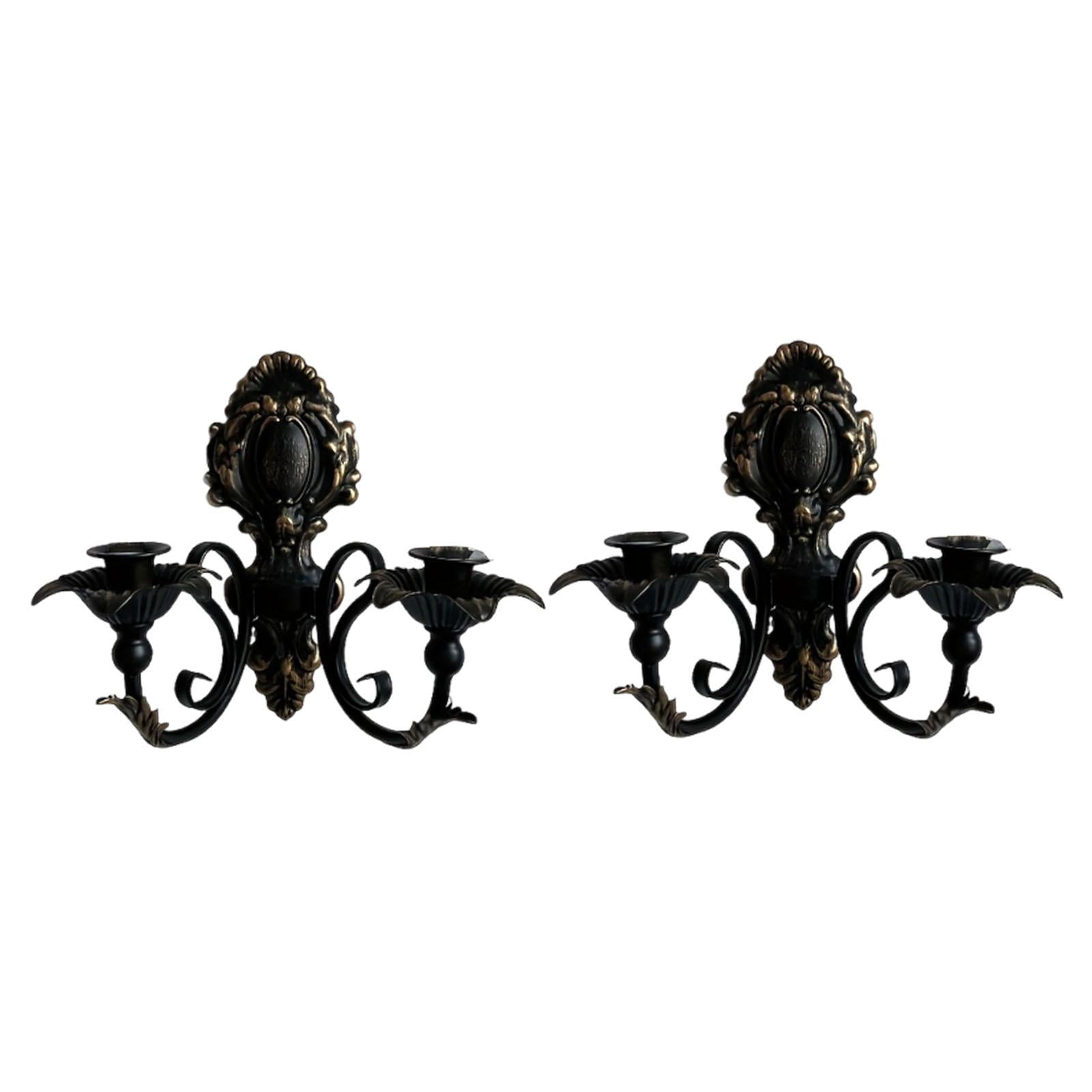 Click here for Siruishop Candle Sconce Iron Art Wall Candle Holde... prices