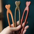 HINTRMENT vintage handmade hairpin U Shape Hair Stick Wooden for ...